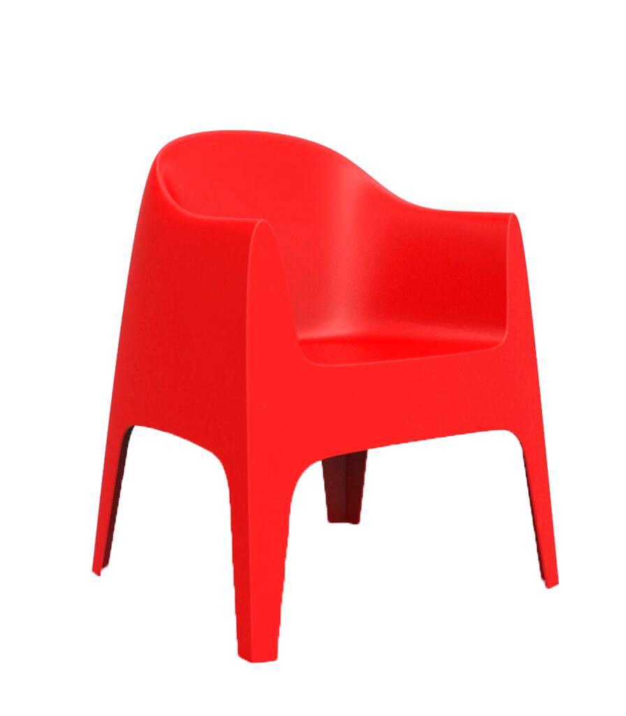 Solid Sillón Rojo | Muebling